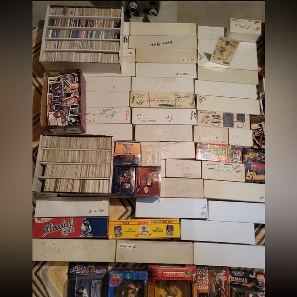 fleer | Other | Copy 40ct Box Full Of Random Basketball Cards 80s22s ...